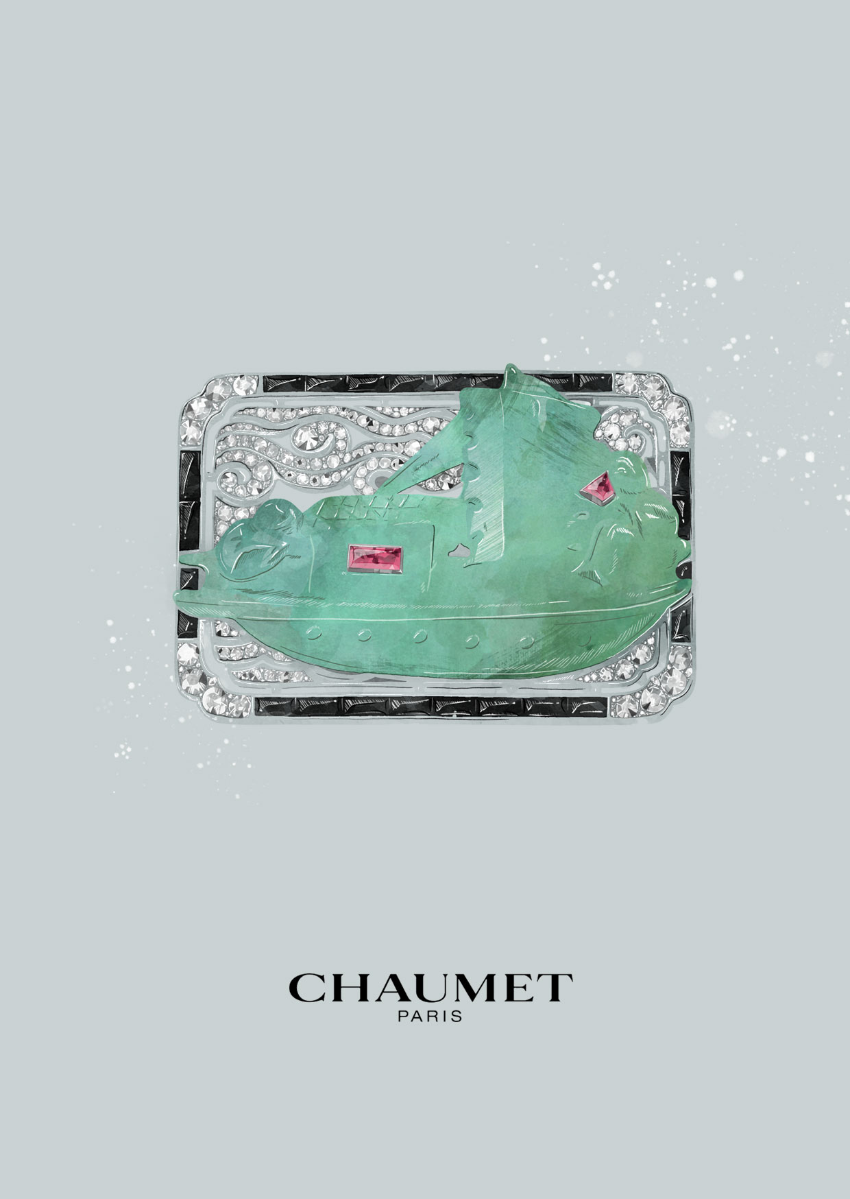 Chaumet Paris – Babeth Lafon Illustration
